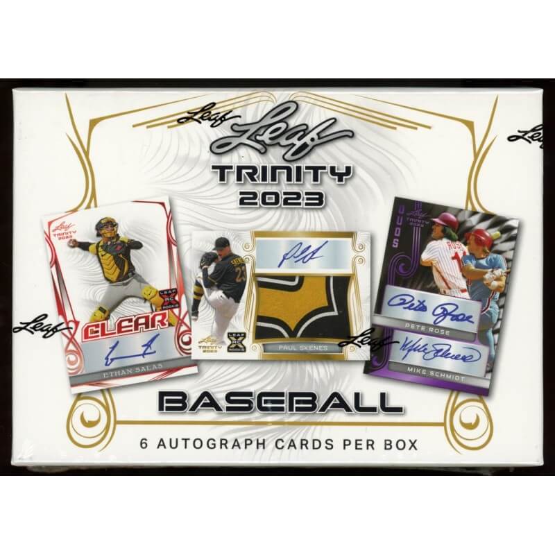 2023 Leaf Trinity Baseball Box - Canada Card World
