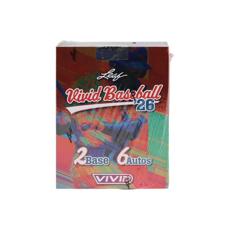 2026 Leaf Vivid Baseball Hobby Box - Canada Card World